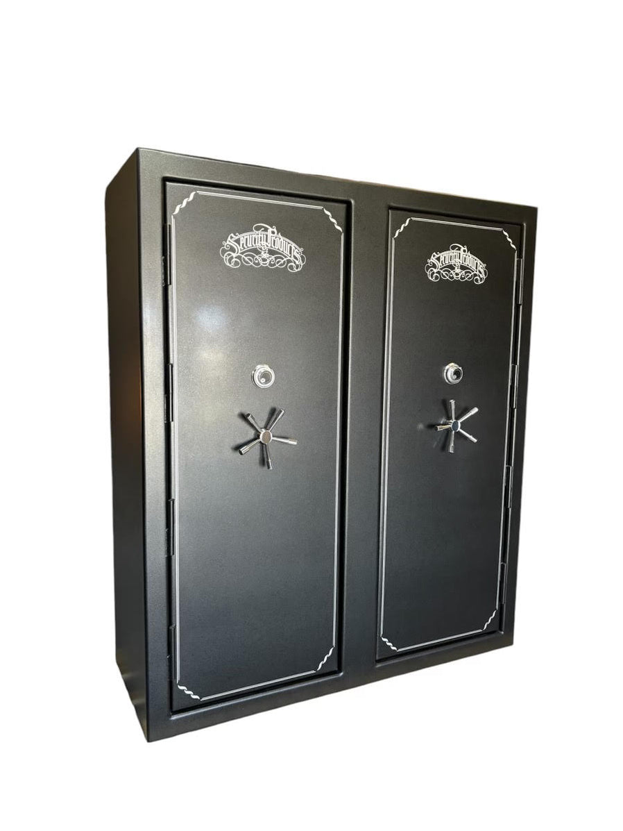 Saloon Double Door Gun Safe - Holds 46 – 93 Long Guns — Brazos Safe & Vault